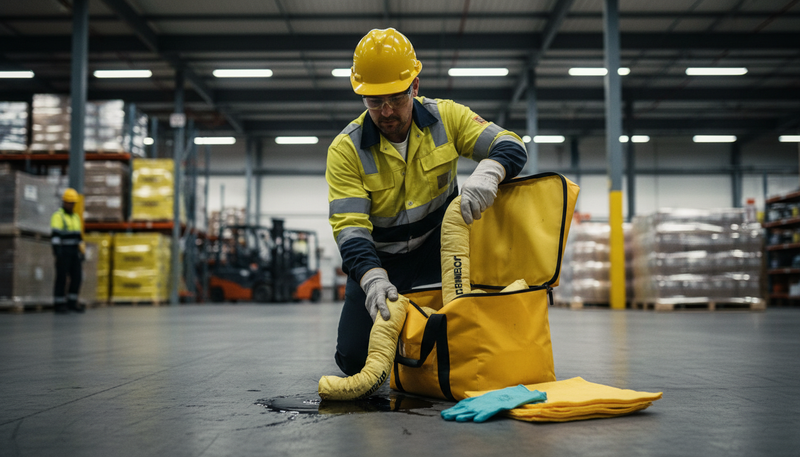 Shoulder Bag Spill Kit 50 Litre Weatherproof for Mobile Workshop Use